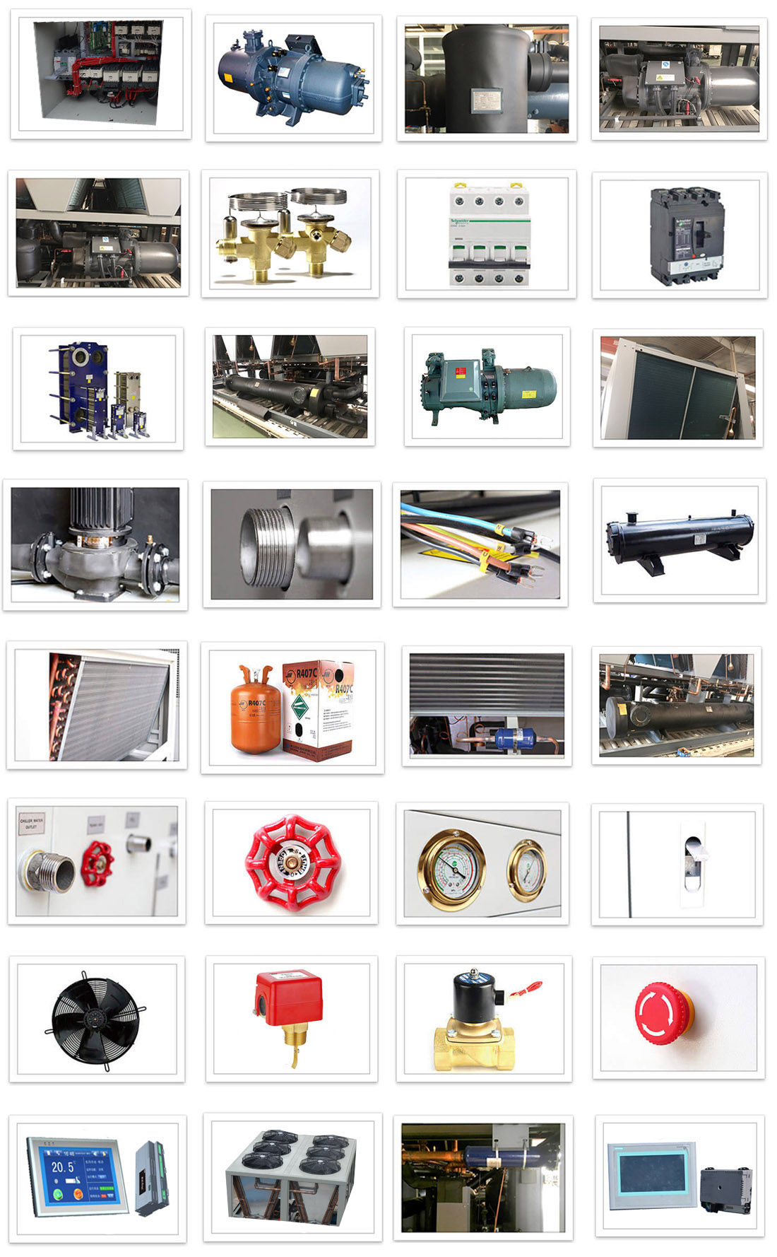 Air cooled Screw Chiller - Head